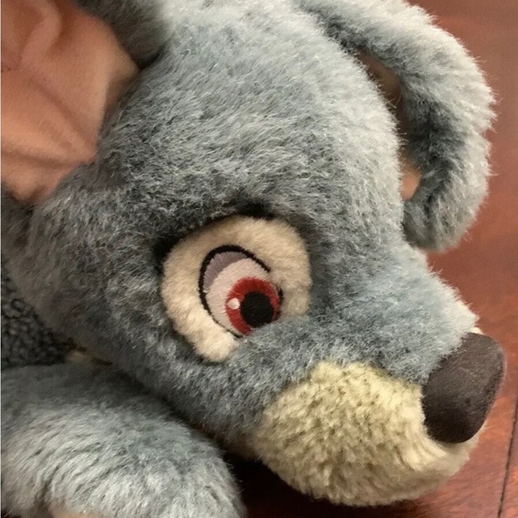 Disney | Toys | Vintage Walt Disney Plush Scamp Dog Lady And Tramp ...